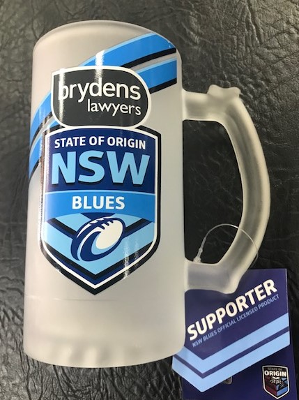 NSW BLUES STATE of ORIGIN CLOTHING & MERCHANDISE