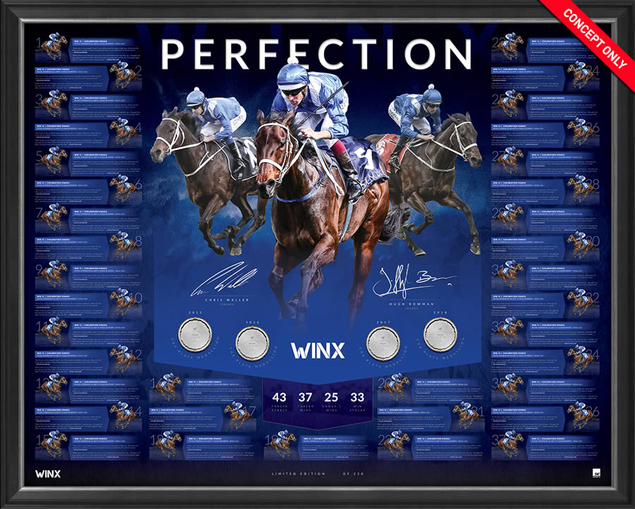 WINX HORSE RACING Memorabillia